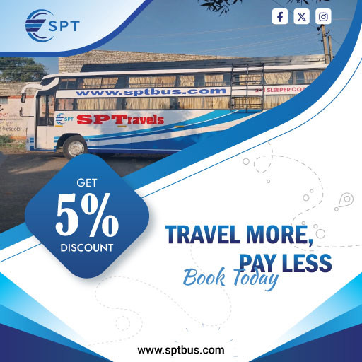 S P Travels | ONLINE BUS TICKET BOOKINGS & TRAVEL SERVICES